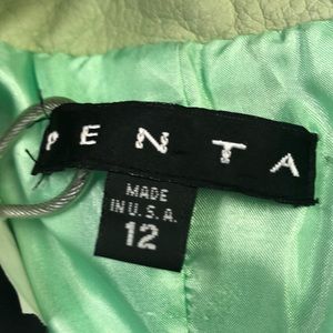 Penta | Jackets & Coats | Vintage Penta Leather Jacket Sz 2 | Poshmark